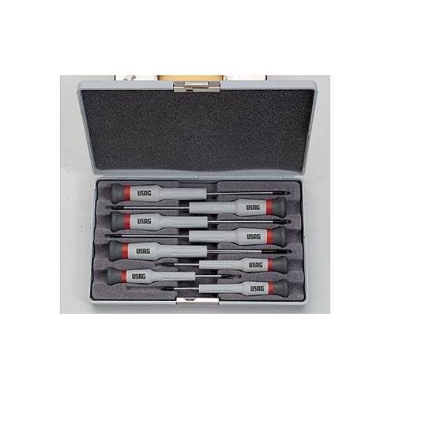 Odvijači Torx elektroničarski T5-T20 8/1 329NTX/S8 USAG