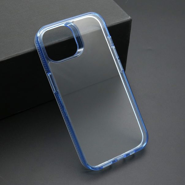 Futrola Color Frame za iPhone 15, plava