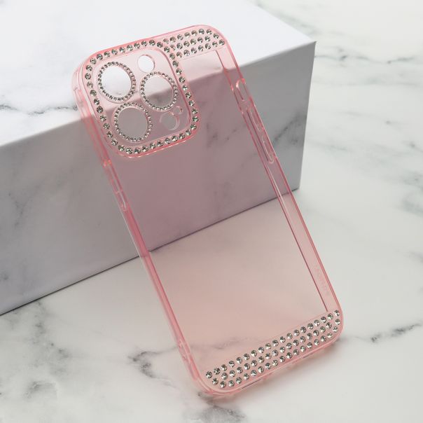 Futrola Diamond Side za iPhone 13 Pro, roze