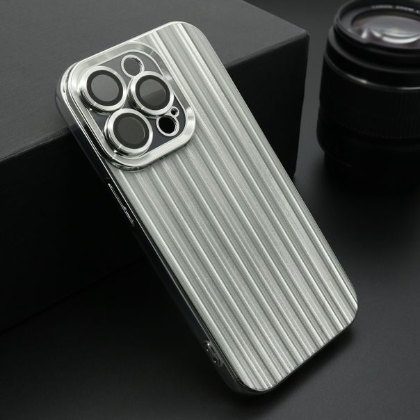 Futrola Shining Line za iPhone 14 Pro, srebrna