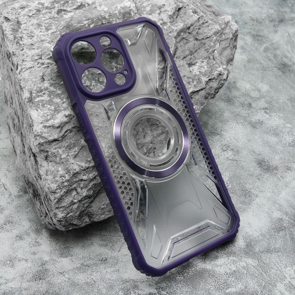 Futrola Lens Magsafe za iPhone 14 Pro Max, ljubičasta