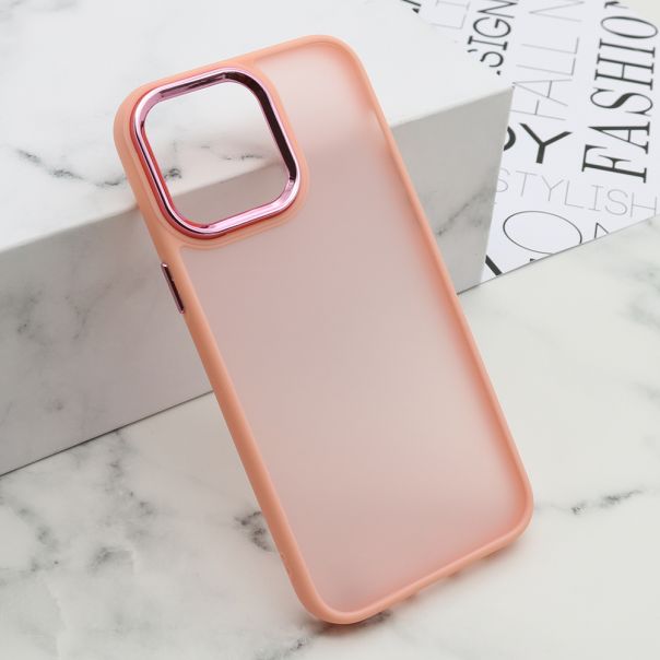 Futrola Shining za iPhone 14 Pro Max, roze