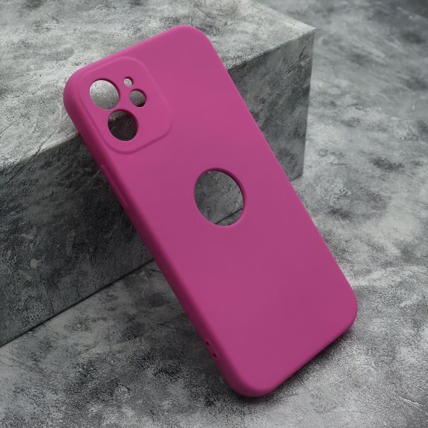 Futrola Color Vision za iPhone 12, roze mat