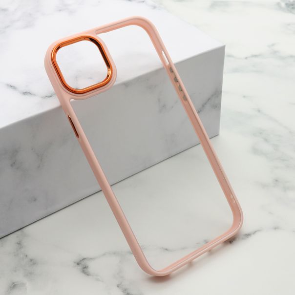 Futrola Elegant Edge za iPhone 14 Plus, roze