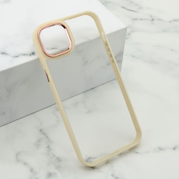 Futrola Elegant Edge za iPhone 15 Plus, bela