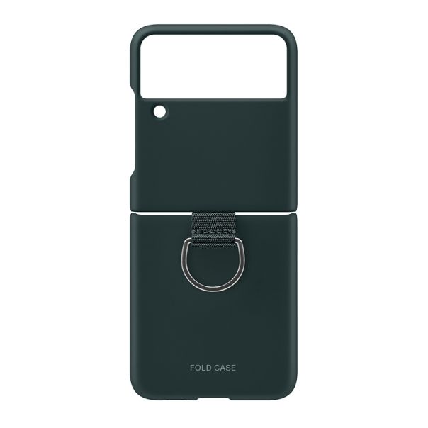 Futrola Elegant Fold design za Samsung F721B Galaxy Z Flip 4 5G, tamno zelena