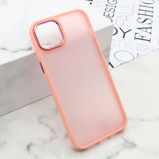 Futrola Shining za iPhone 15 Plus, roze