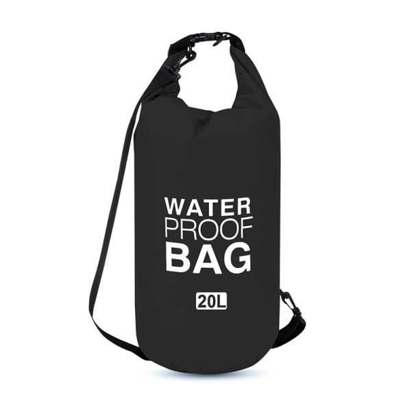 Vodootporna torba Dry Bag 20L, crna