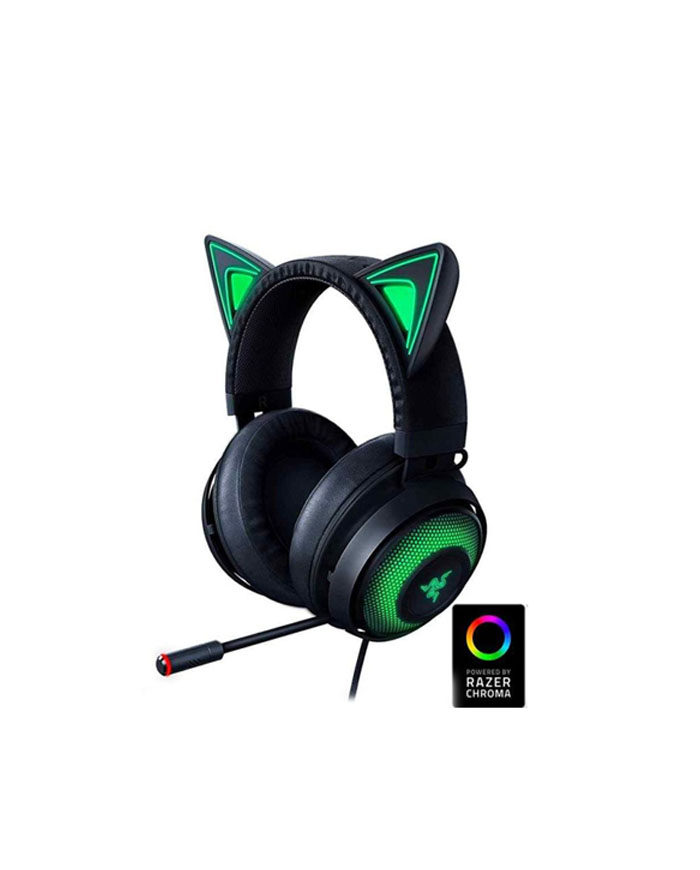 SLUŠALICE KRAKEN KITTY EDITION BLACK Razer