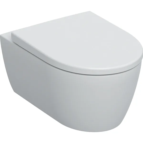 Geberit iCon set konzolne WC šolje, skriveno kačenje, Rimfree, sa WC sedištem