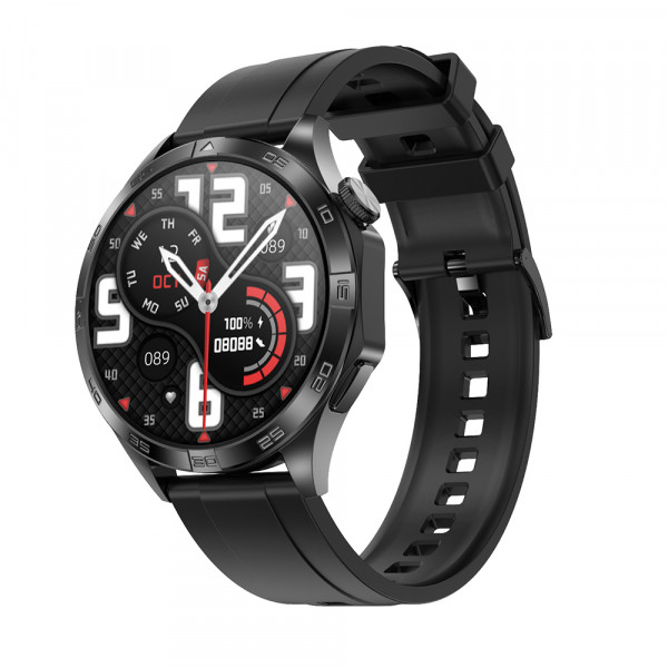 Smart Watch DT5 Mate crni (silikonska narukvica)