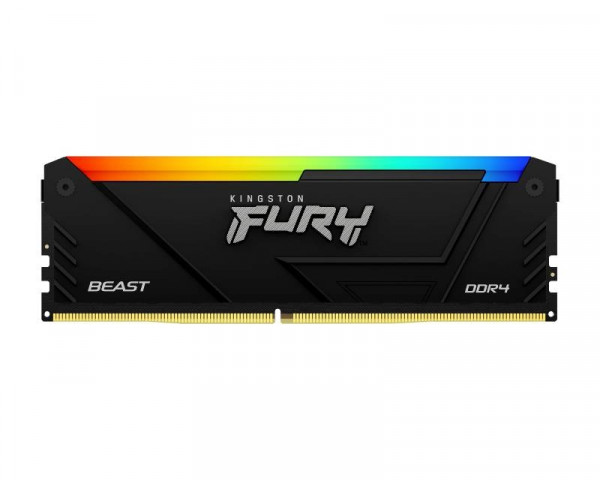 KINGSTON DIMM DDR4 16GB (2x8GB kit) 3600MTs KF436C17BB2AK216 Fury Beast RGB Black XMP