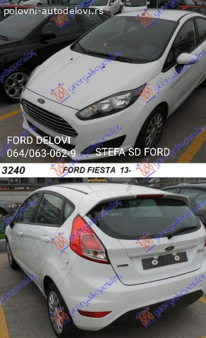 Ford Fiesta 13-17 polovni delovi