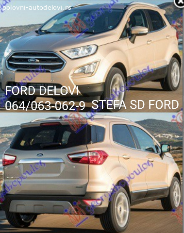 Ford EcoSport 1.0 polovni delovi
