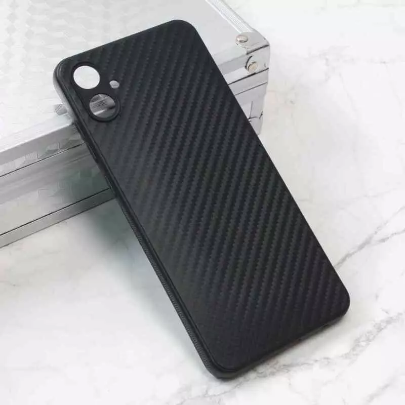 Maska Carbon fiber za Samsung A055F Galaxy A05 crna