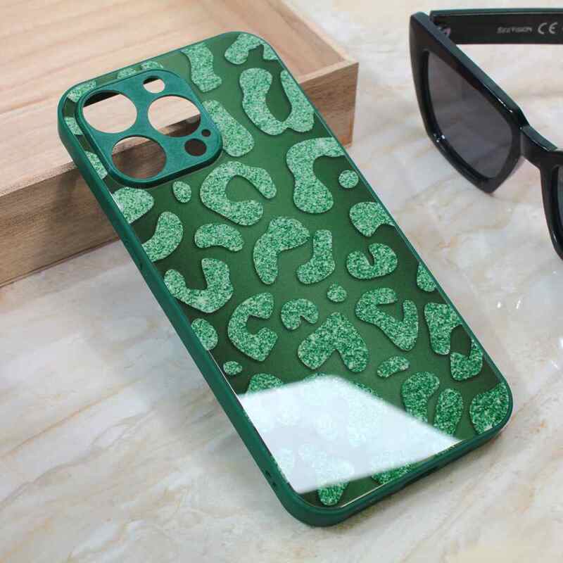 Maska Shiny glass za iPhone 13 Pro Max zelena