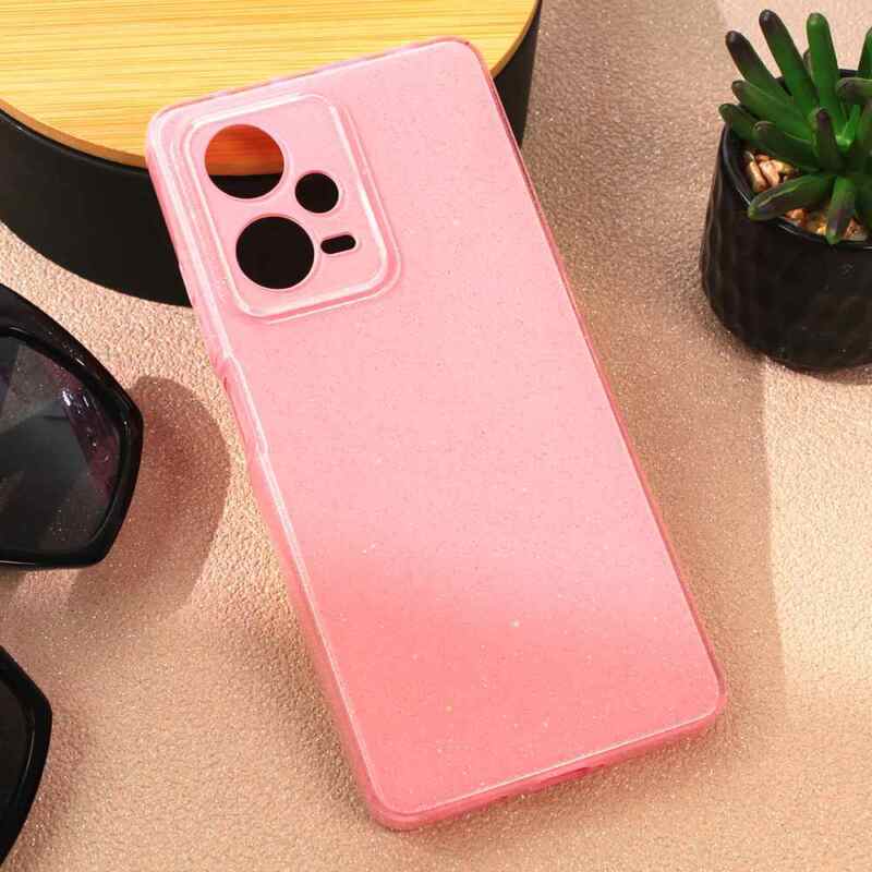 Maska Sparkle Dust za Xiaomi Redmi Note 12 Pro Plus EU roze