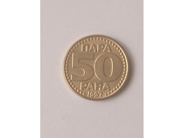 50 Para 1997.g - SRJ - LEPA Kovanica -