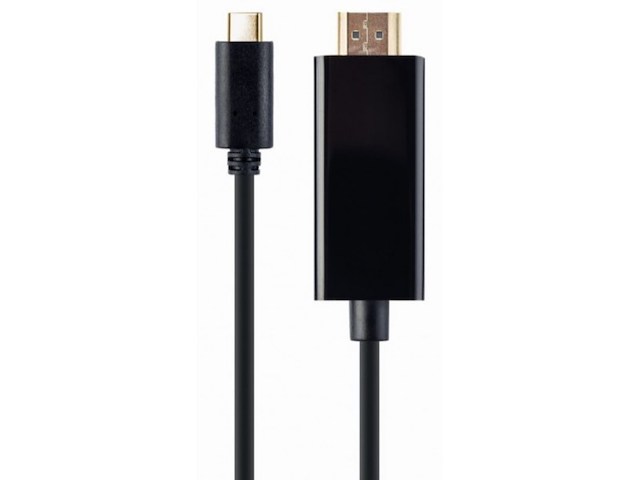 A-CM-HDMIM-01 Gembird USB-C male to HDMI-male adapter, 4K 30Hz, 2 m, black