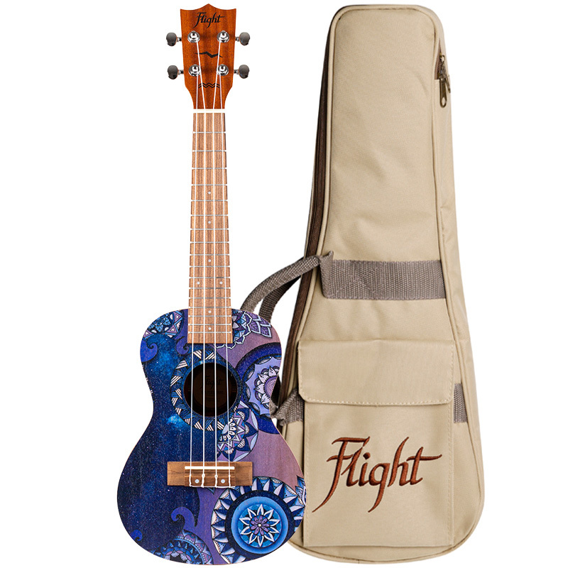 Flight AUC 33 Stardust Concert ukulele