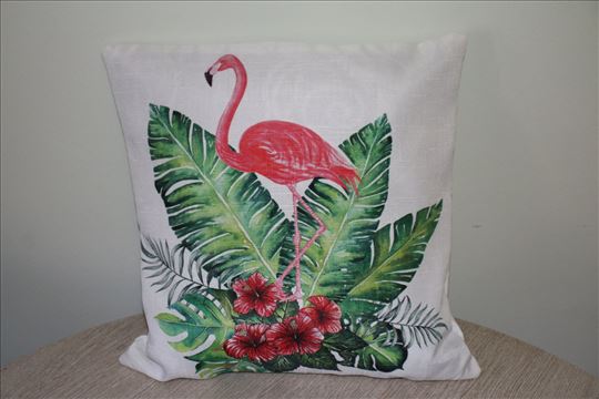 Prelepa jastučnica flamingo - dezen 1 - NOV!