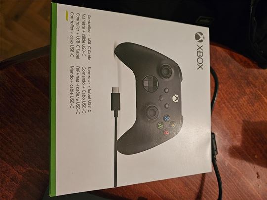 Xbox controller + usb c cable + new