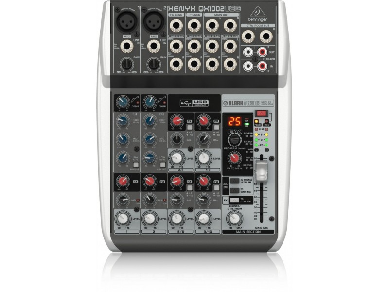 Behringer XENYX QX1002USB mixer mikseta