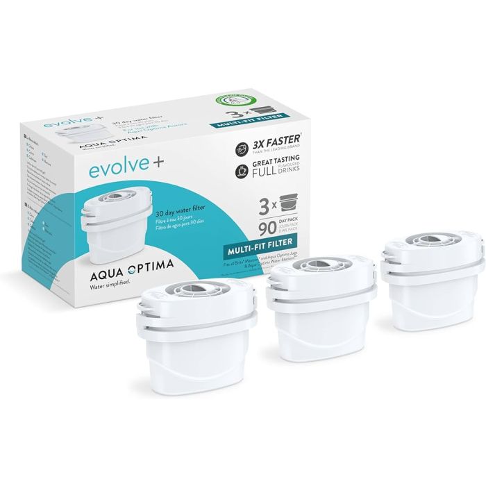 Aqua Optima Evolve+ Filter jedinstveni sistem filtracije. 3 kom