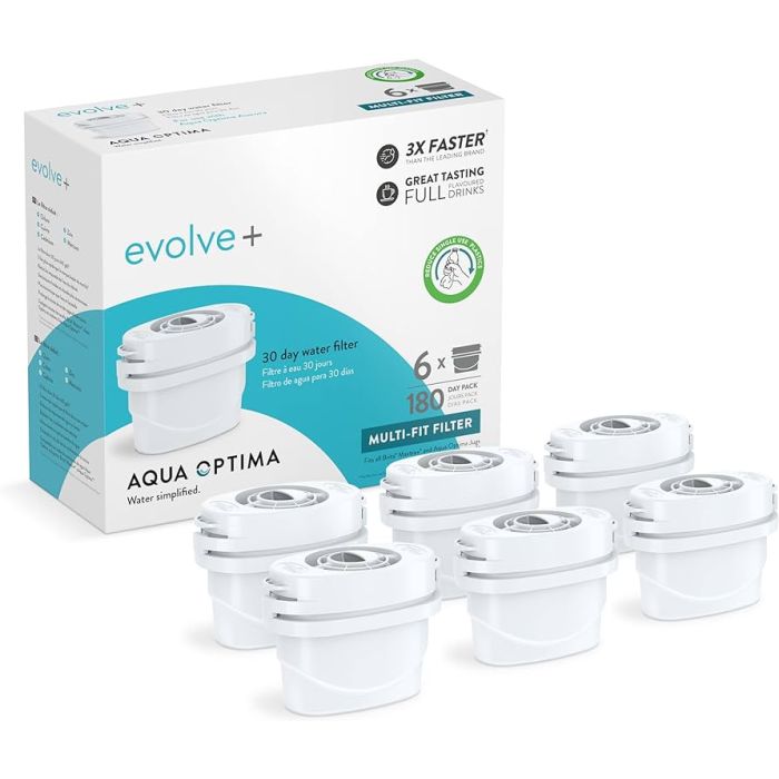 Aqua Optima Evolve+ Filter jedinstveni sistem filtracije. 6 komada