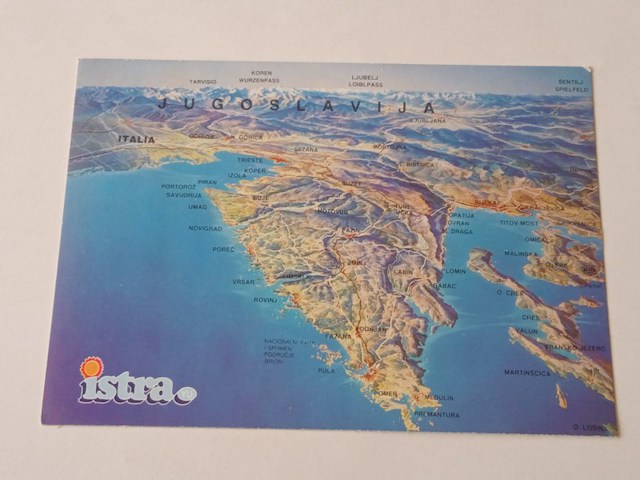 Istra - Hrvatska - Jugoslavija - Čista -