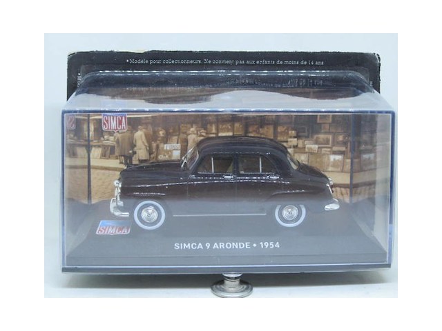 1:43 altaya simca 9 aronde