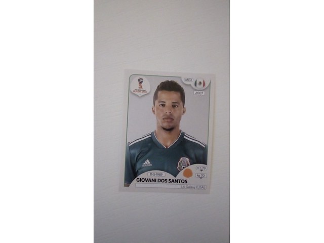 Panini FIFA 2018 Russia international sličica broj 462