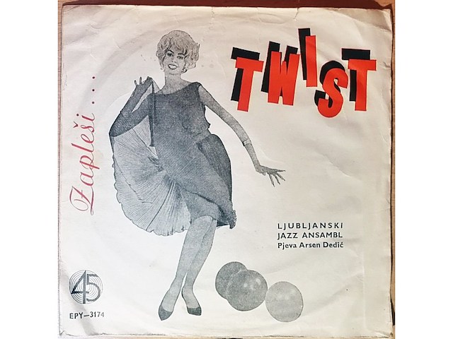 EP ARSEN - Zapleši twist (1962) NM/VG, retkooo