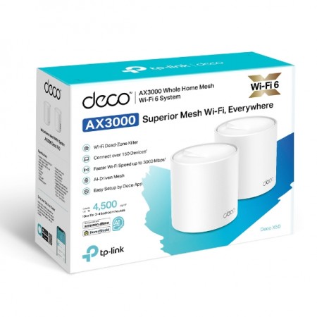 TP-LINK Deco X50 (2-pack) DECO X50(2-PACK)