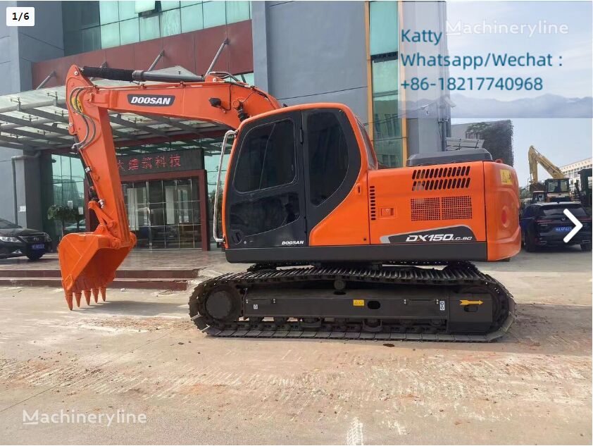 Doosan DX150 bager guseničar