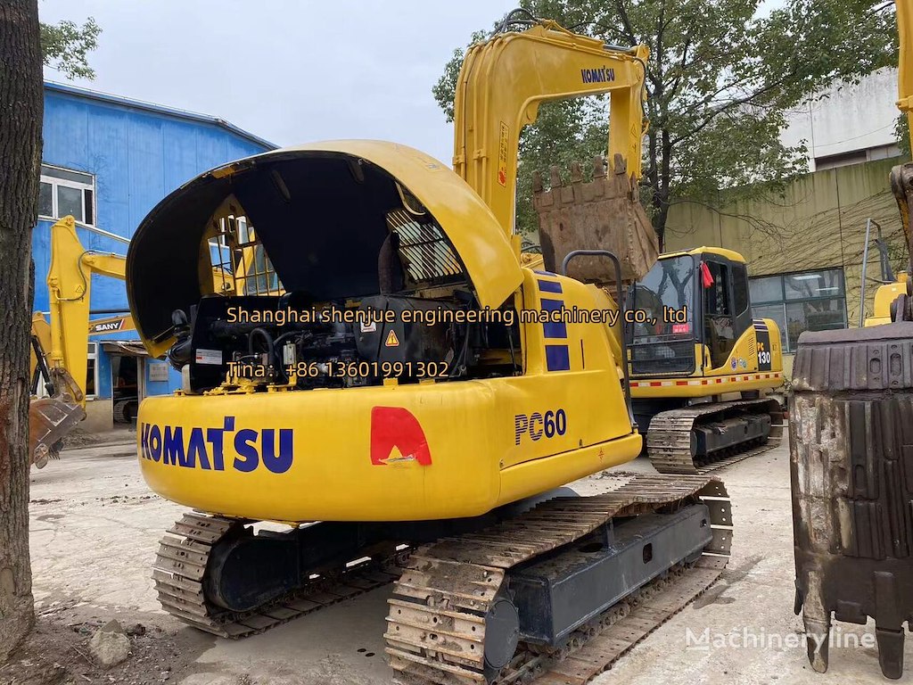 Komatsu PC60 bager guseničar