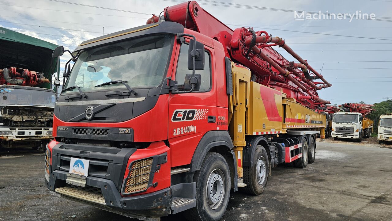 Sany 6RZ na šasiji Volvo FM500 pumpa za beton