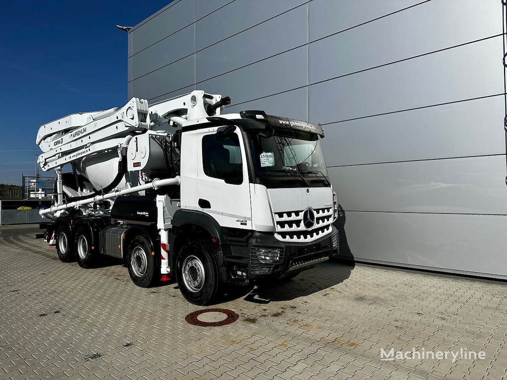 Nova Cifa MK32L, PB808, RH115 na šasiji Mercedes-Benz AROCS pumpa za beton