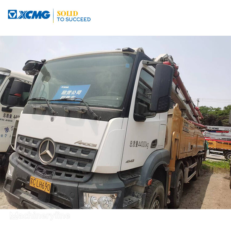 XCMG HB66V na šasiji Mercedes-Benz pumpa za beton