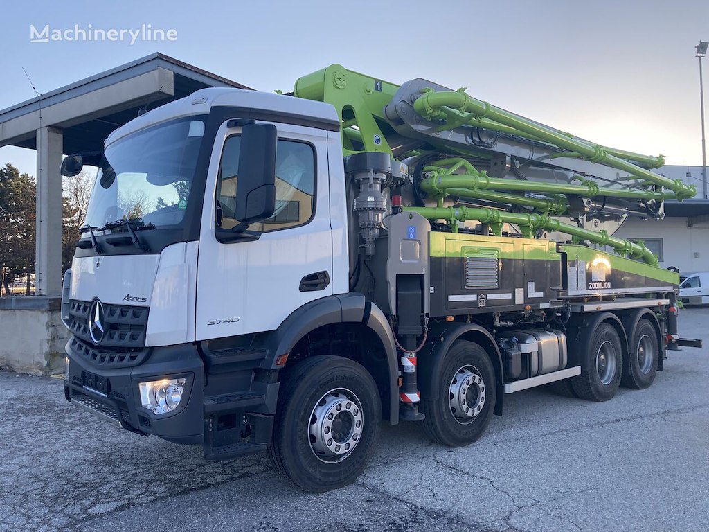 Nova Zoomlion ZL 40 na šasiji Mercedes-Benz Arocs 5 3240 pumpa za beton