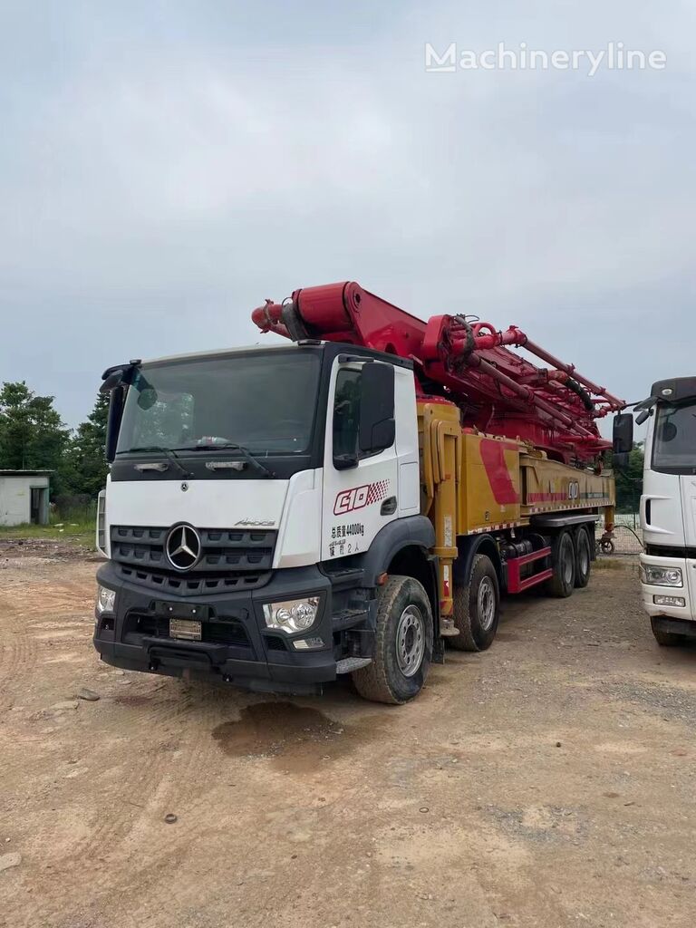 Sany na šasiji Mercedes-Benz Truck pumpa za beton