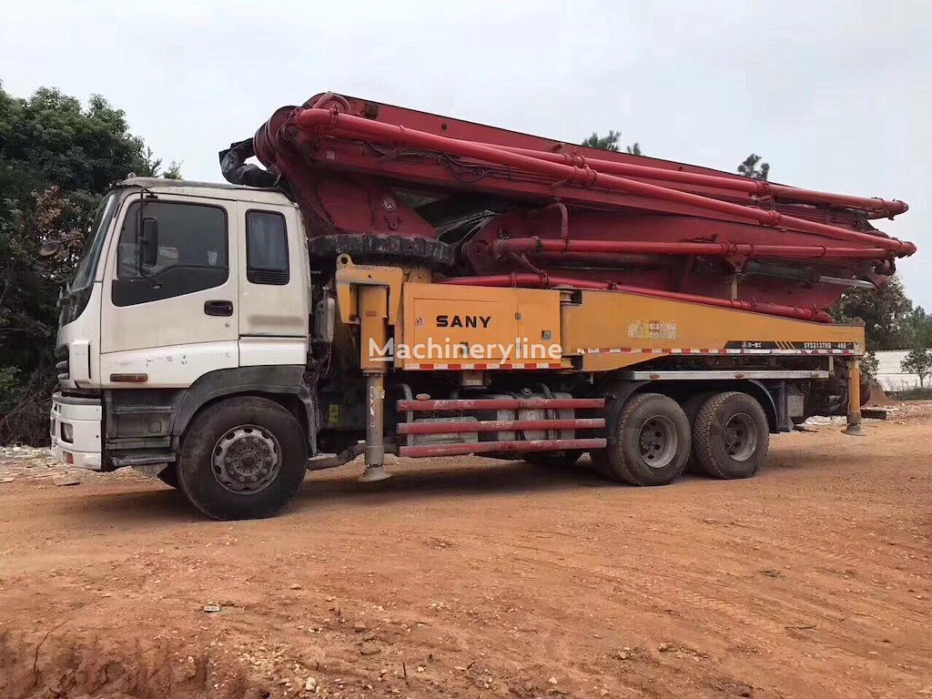 Sany na šasiji Isuzu pumpa za beton