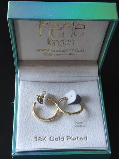 Meme London 18k plated mindjuse cirkoni nove