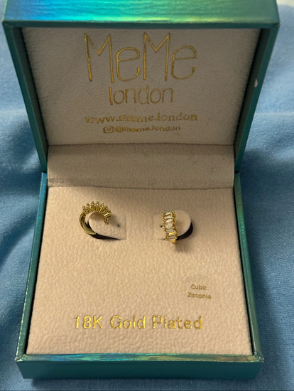 Meme london mindjuse 18k plated gold nove