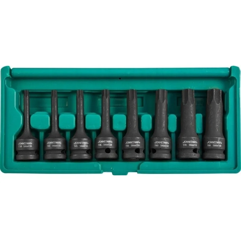 Set udarnih Torx ključeva 1/2″ 8kom S06A408S