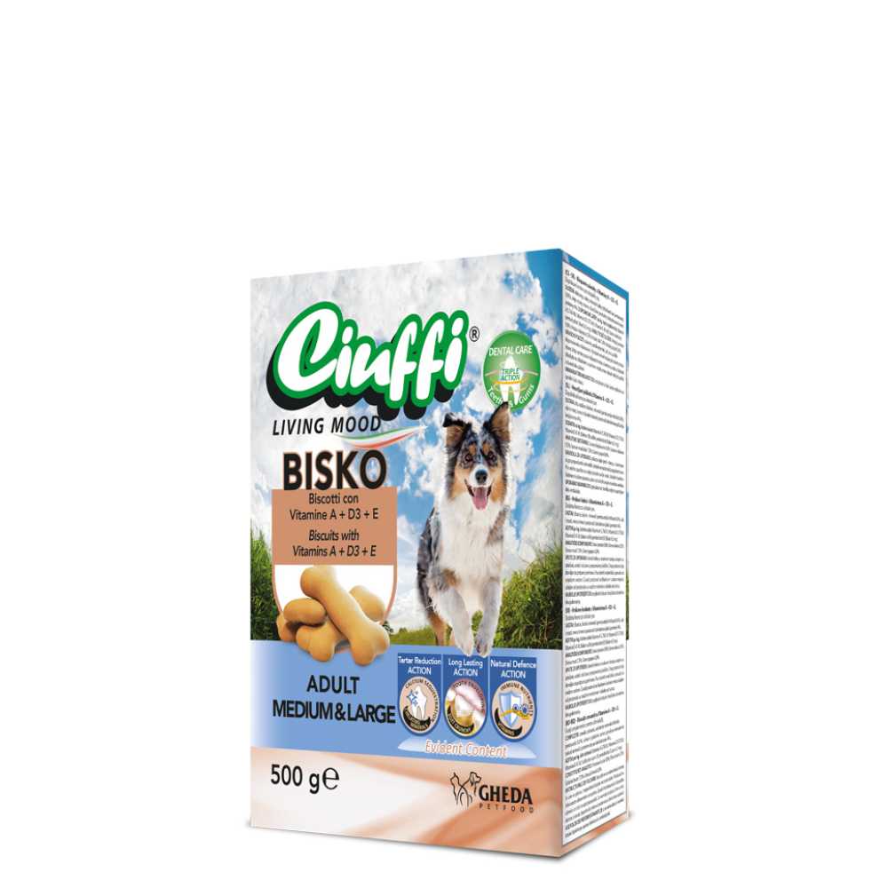 Cinffi Bisko poslastice za pse 6x500g