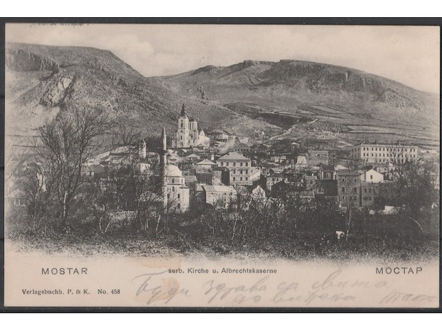 Bosna i Herc. - Mostar / Srpska crkva / 1903