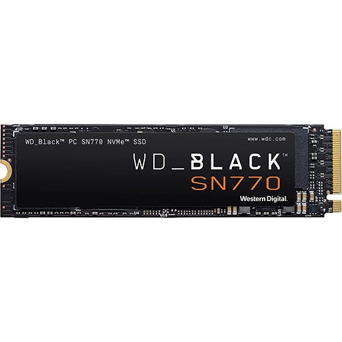 Western Digital Black SN770 NVMe PCIe Gen4 x4 M.2 500GB SSD | WDS500G3X0E