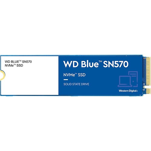Western Digital 500GB WD Blue SN570 PCIe M.2 Gaming SSD | WDS500G3B0C
