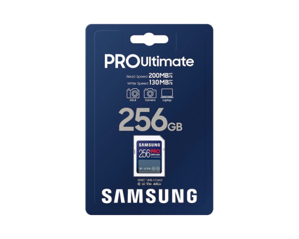 SAMSUNG Memorijska kartica PRO Ultimate Full Size SDXC 256GB U3 MB-SY256S